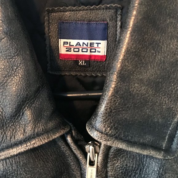 planet hollywood | Jackets & Coats | Vtg Planet Hollywood Leather ...